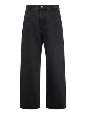 Loewe Wash Straight Leg Jeans - Black