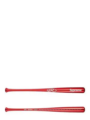 Supreme X Rawlings Maple Wood Baseball Bat - Red