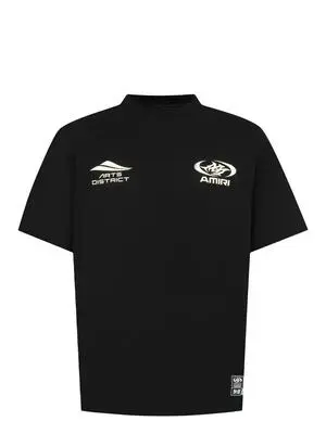 Amiri Arts District" Graphic T-shirt - Black