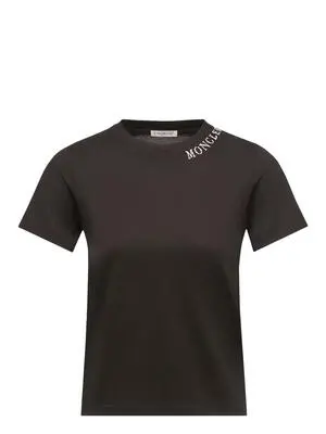 Moncler Short-sleeve Crewneck T-shirt - Black