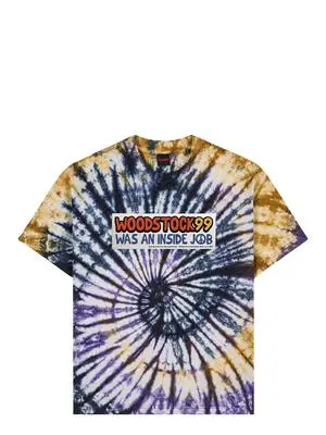 PLEASURES Inside Job" Graphic T-shirt - Multicolor