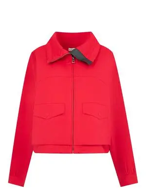 Loewe Zip-up Jacket - Red