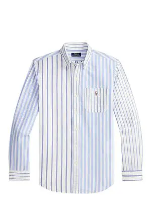 Polo Ralph Lauren Long-sleeve Lightweight Oxford Shirt - Blue
