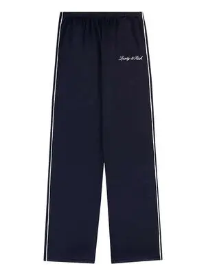 SPORTY & RICH Sporty & Rich Signature Logo Retro Track Pants