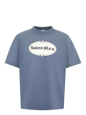 SAINT MXXXXXX Short Sleeve T-shirt - Blue