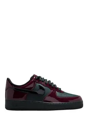 Nike Force 1 Low Patent Sneakers - Red
