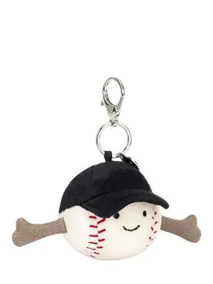 JELLYCAT Amuseables Sports Bag Charm - White