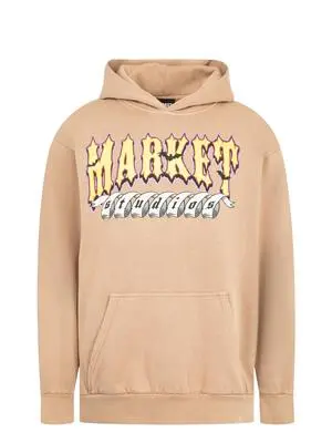 MARKET No Guts No Glory Hoodie - Brown