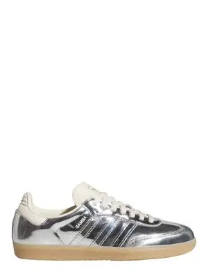 Adidas Samba Metallic Sneakers - Silver