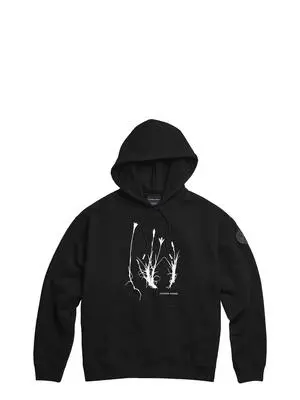 Canada Goose Rove Flower Relaxed Hoodie - Black