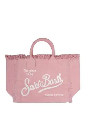 MC2 SAINT BARTH MC2 Saint Barth Cotton Tote Bag Pink