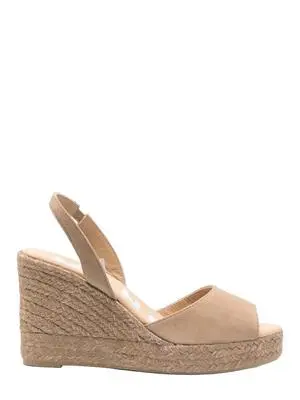 Manebí Espadrille Wedge Sandals - Beige
