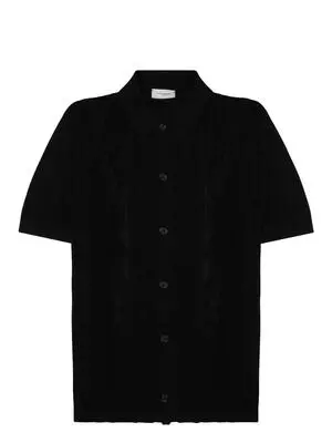 PAOLO PECORA MILANO 70% Se / 30% Co Shirt - Black