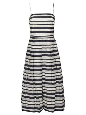 Ralph Lauren Striped Mini Dress - Navy