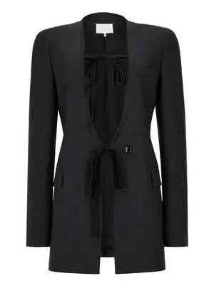 MAISON MARGIELA Wool-lined Tailored Jacket - Black