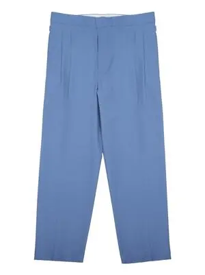 BE ABLE Tailored Wool Blend Trousers - Azure