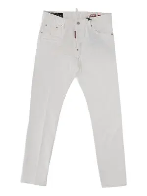 Dsquared2 Slim-fit Five-pocket Jeans - White