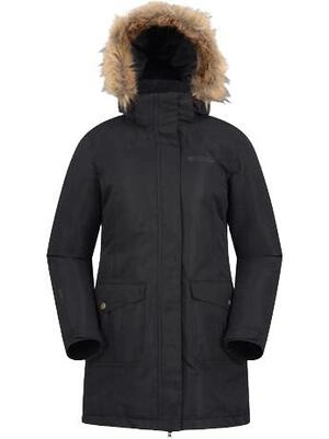 Mountain Warehouse Tarka Ii Long Padded Jacket - Black