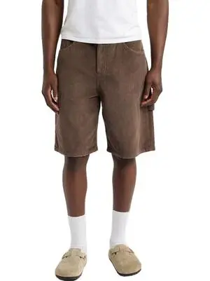 ELWOOD Corduroy Five-pocket Shorts - Brown