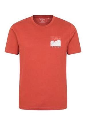 MOUNTAIN WAREHOUSE Conquer New Heights Natural Cotton T-shirt
