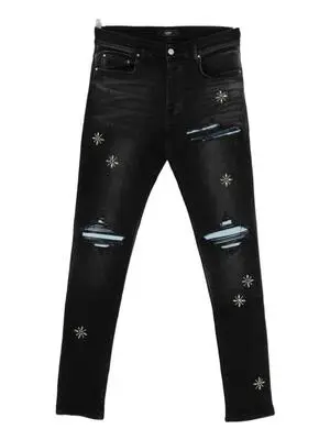 Amiri Distressed Jeans With Vintage Effect - Black