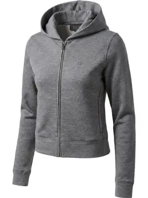 Gucci Cotton Silk Jersey Sweatshirt With Zip - Grey