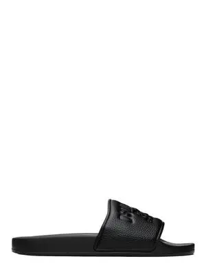Dsquared2 Logo-embossed Open-toe Slides - Black