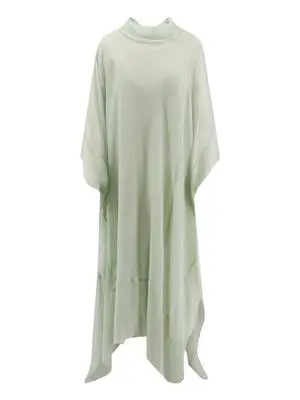 Alberta Ferretti Chiffon Dress - Green