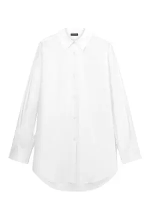 EMPORIO ARMANI Emporio Armani Cotton Poplin Shirt With Pointed Collar