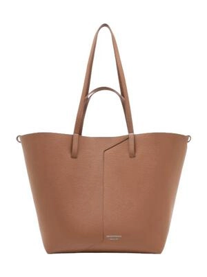 Emporio Armani 1981 Leather Shopper Bag - Brown