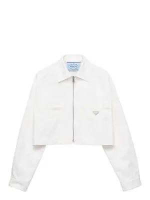 Prada Chino Blouson Jacket - White