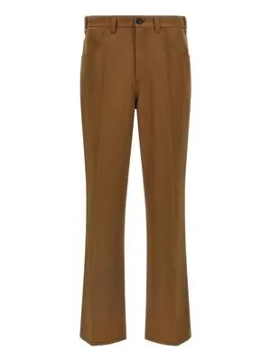 Marni Five-pocket Stretch Trousers - Brown