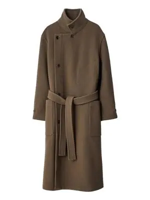 LEMAIRE Wrap Coat - Thyme