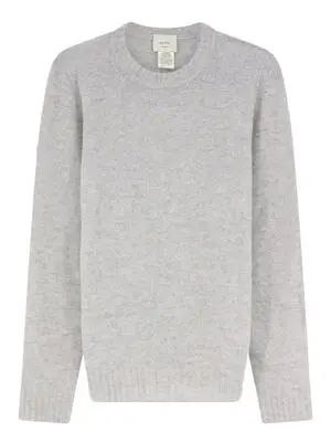 ALYSI Long-sleeved Crew Neck Sweater - Perla