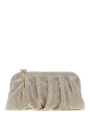 Benedetta Bruzziches Venus Crystal-embellished Clutch Bag - Nude