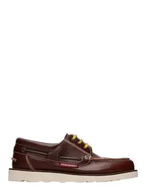 Dsquared2 Round-toe Boat Shoes - Brown