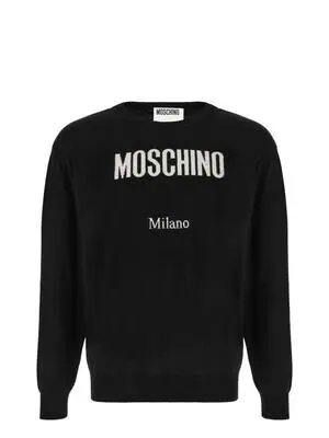 Moschino Long Sleeve Sweatshirt - Black