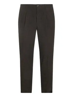 Incotex Pleated Straight-leg Trousers - Black
