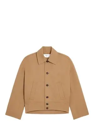 Celine Cotton Wool Gabardine Jacket - Camel