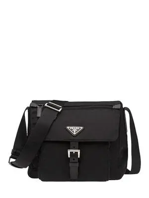 Prada Logo Cross-body Bag - Black