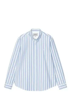 Carhartt Work In Progress L/s Deven Shirt - Bleaching/white