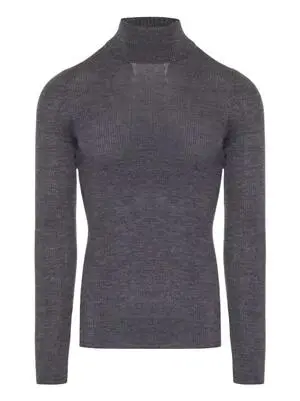 GUCCI Gucci Ribbed Wool Roll Neck Jumper