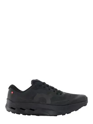 On ON Cloudultra Peak Rubber-Trimmed Stretch-Knit Sneakers Black