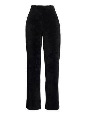 CIRCOLO 1901 Wide-leg Corduroy Pants - Black