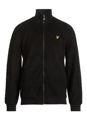 LYLE & SCOTT Fleece Zip-up Jacket - Black