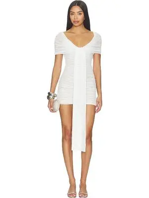 SEROYA Winslow Mesh Dress - Eggshell
