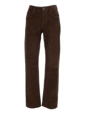 ARMA Suede Trousers - Brown
