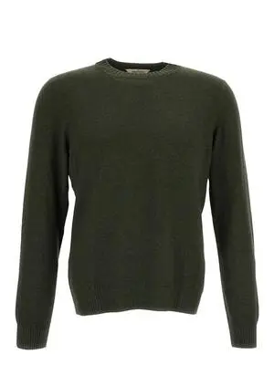 GRAN SASSO Gran Sasso Wool-Blend Crew Neck Sweater