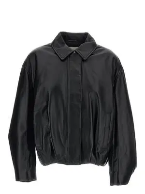 ARMA Melis Lamb Butter Leather Jacket - Nero