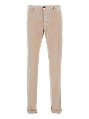 Incotex Velvet Trousers - Beige